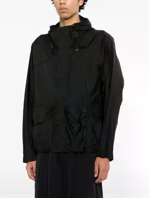 TEN C Hooded Flap-pocket Jacket