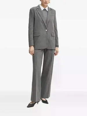 MORGAN Pleated Wide-leg Trousers