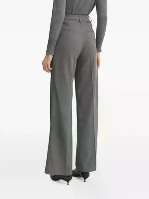 MORGAN Pleated Wide-leg Trousers