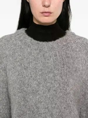 SUSANNE BOMMER Raglan-sleeve Knitted Sweater