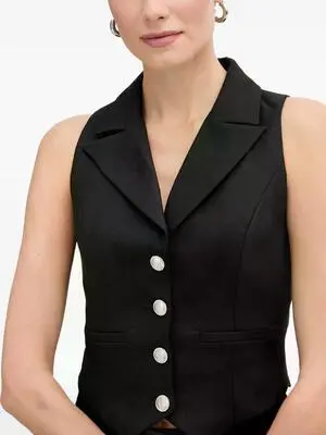 MORGAN Sleeveless V-neck Vest