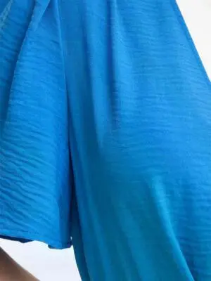 MORGAN Ruffled V-neck Dress