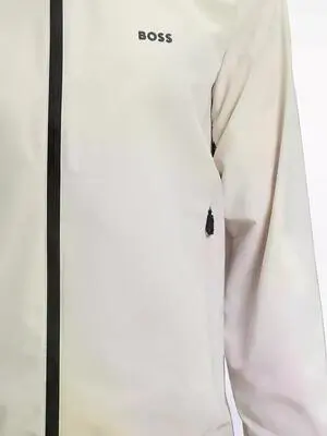 BOSS Logo-print Zip-up Jacket