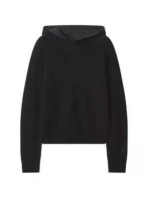 Maison Kitsuné Knitted Raglan-sleeve Hoodie