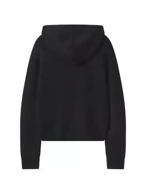 Maison Kitsuné Knitted Raglan-sleeve Hoodie