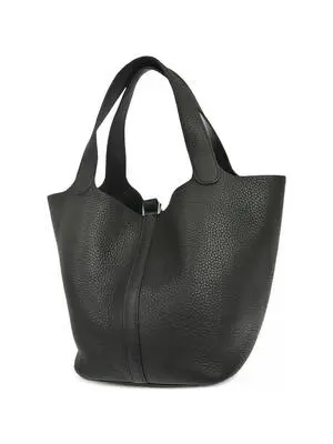 Hermès 2017 Picotin Lock 22 Handbag - Black
