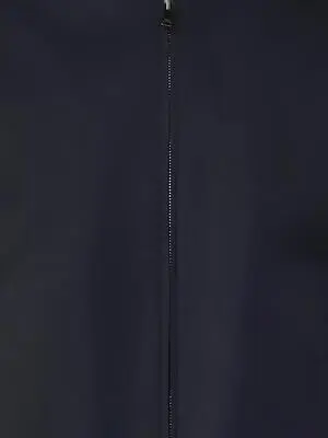 BOSS Zip-up Bomber Jacket With Ribbed Details