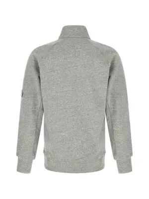 C.P. COMPANY Lens-detail Half-zip Sweater