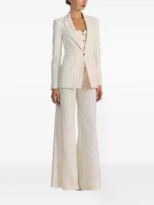 Alice + Olivia Embellished Cutaway Blazer