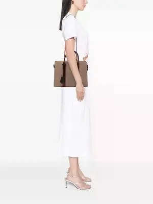 LOUIS VUITTON Monogram Cuir Plume Very Tote Mm Satchel
