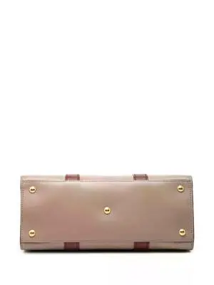 LOUIS VUITTON Monogram Cuir Plume Very Tote Mm Satchel