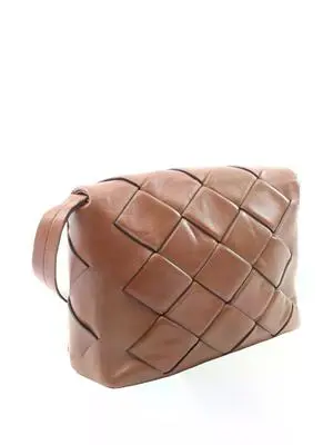 Miu Miu 2010-2026 Woven Leather Crossbody Bag