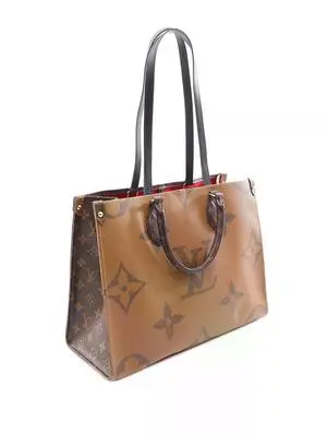 LOUIS VUITTON 2021-2026 Monogram Reverse Giant Onthego Mm Satchel