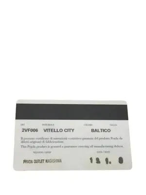 Prada 2013-2026 Vitello City Wristlet Clutch Bag