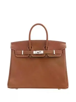 Hermès 2017 Togo Birkin Retourne 25 Handbag - Brown