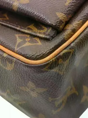 LOUIS VUITTON 2004 Monogram Viva Cite Pm Crossbody Bag - Brown
