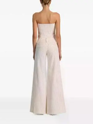 Alice + Olivia Kelcey Embellished Strapless Top
