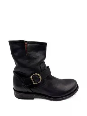 Fiorentini + Baker Eli-eternity-kurni Buckle-strap Ankle Boots - Black