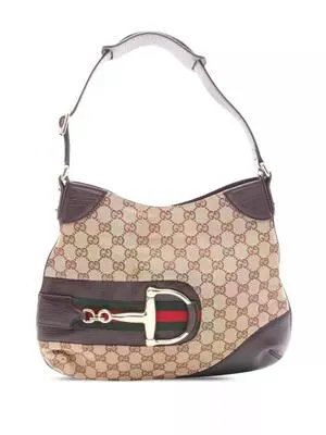 Gucci Gg Canvas Web Shoulder Bag