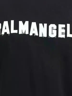 Palm Angels Logo Print Cotton T-shirt