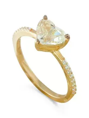 LB EXCLUSIVE Heart-shaped Diamond Ring