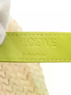 Loewe 2023 Small Raffia Anagram Basket Bag Tote Bag