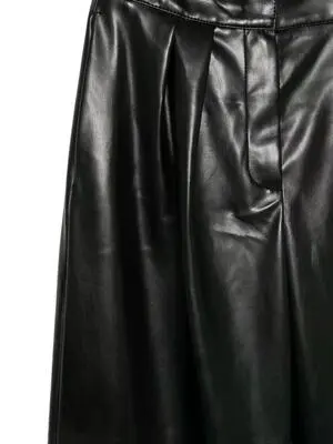 SIMONA CORSELLINI Simona Pleated Wide-leg Trousers