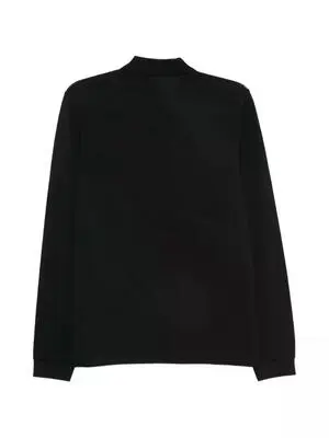 Lacoste Logo-patch Long-sleeve Polo Shirt
