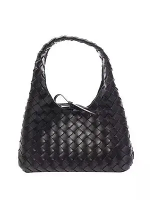 Bottega Veneta 2012-2026 Small Nappa Intrecciato Campana Hobo Bag - Black