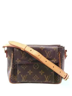 LOUIS VUITTON 2004 Monogram Viva Cite Pm Crossbody Bag - Brown