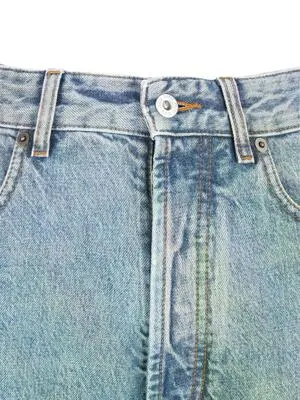 Miu Miu Logo-embroidered Jeans