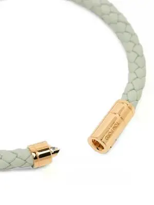 TOM FORD Braided Leather Bracelet