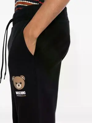 Moschino Teddy Bear Drawstring Track Pants
