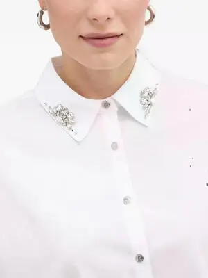 MORGAN Embellished-collar Shirt