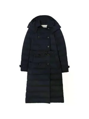 Burberry Long Nylon Audley Puffer Coat