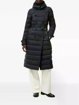 Burberry Long Nylon Audley Puffer Coat