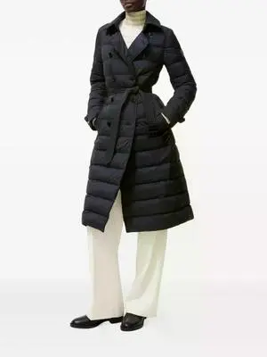 Burberry Long Nylon Audley Puffer Coat