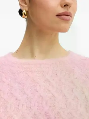 MORGAN Cable-knit Jumper