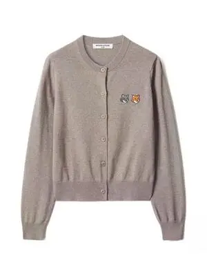 Maison Kitsuné Double Fox Head Cardigan