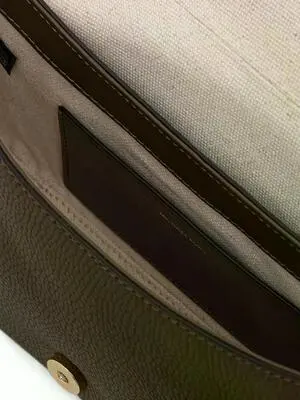 Michael Kors Logo-plaque Pebbled Shoulder Bag