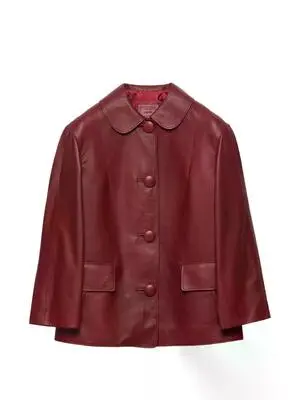 Prada Nappa-leather Jacket - Red