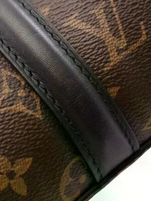LOUIS VUITTON Monogram Soufflot Mm Satchel