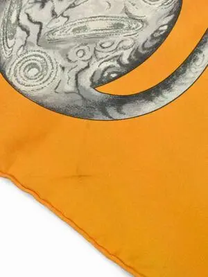 Hermès 1990-2000s 90 Quintessence Scarf - Orange