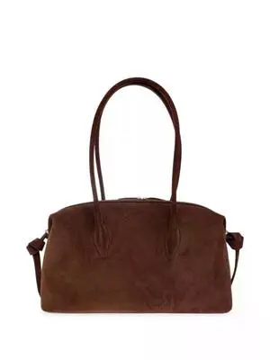 Yuzefi Brioche Suede Shoulder Bag