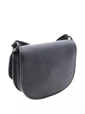 Dior 2010-2026 Mini Leather Gallop Crossbody Bag - Black
