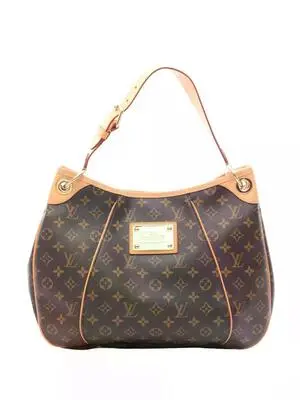 LOUIS VUITTON 2009 Monogram Galliera Pm Shoulder Bag - Brown