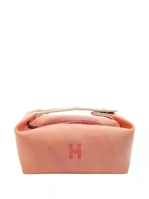 Hermès 2000-2026 Small Toile Bride A Brac Case Vanity Bag
