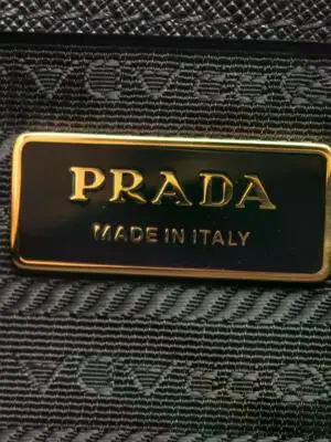 Prada Saffiano Lux Bauletto Handbag