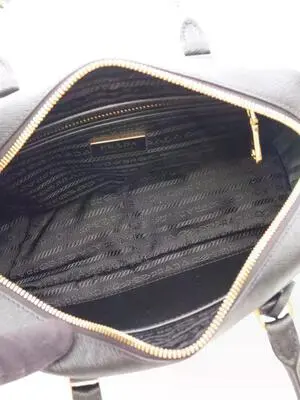 Prada Saffiano Lux Bauletto Handbag