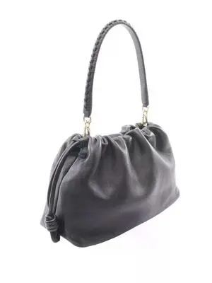 Loewe Medium Flamenco Satchel In Lambskin - Black